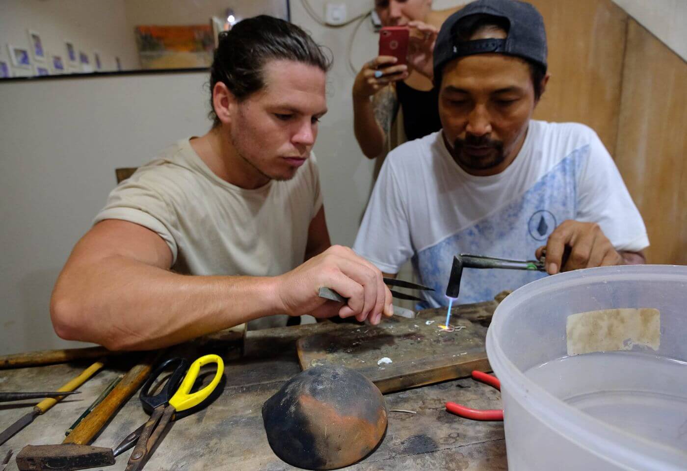 Bali Traditional Silver Jewelry Making Class & Temple Visit | Private ...