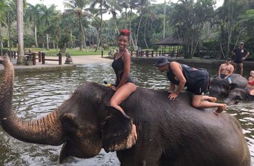 Elephant Bath Tour Bali | Elephant Sanctuary & Breakfast Tour Bali